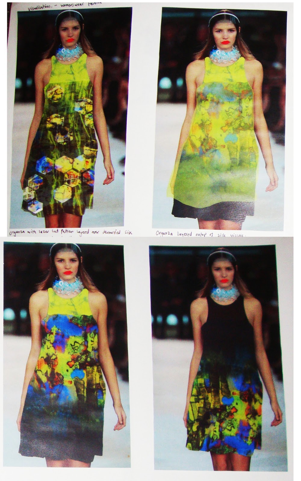 Imogen Milburn // Textile designer.: Visualizations - Women's wear Fashion