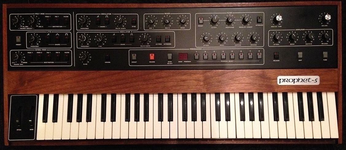 MATRIXSYNTH: Sequential Circuits Prophet 5 Rev 2 Analog Synthesizer