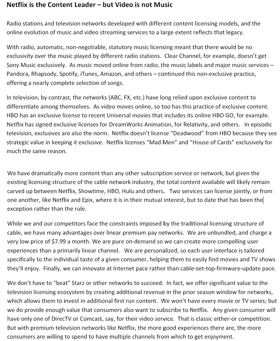 Preliminary look at Netflix (NFLX)