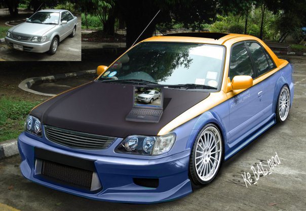 Modifikasi Mobil Soluna Ceper Terbaru, Foto Dan Gambar 2020