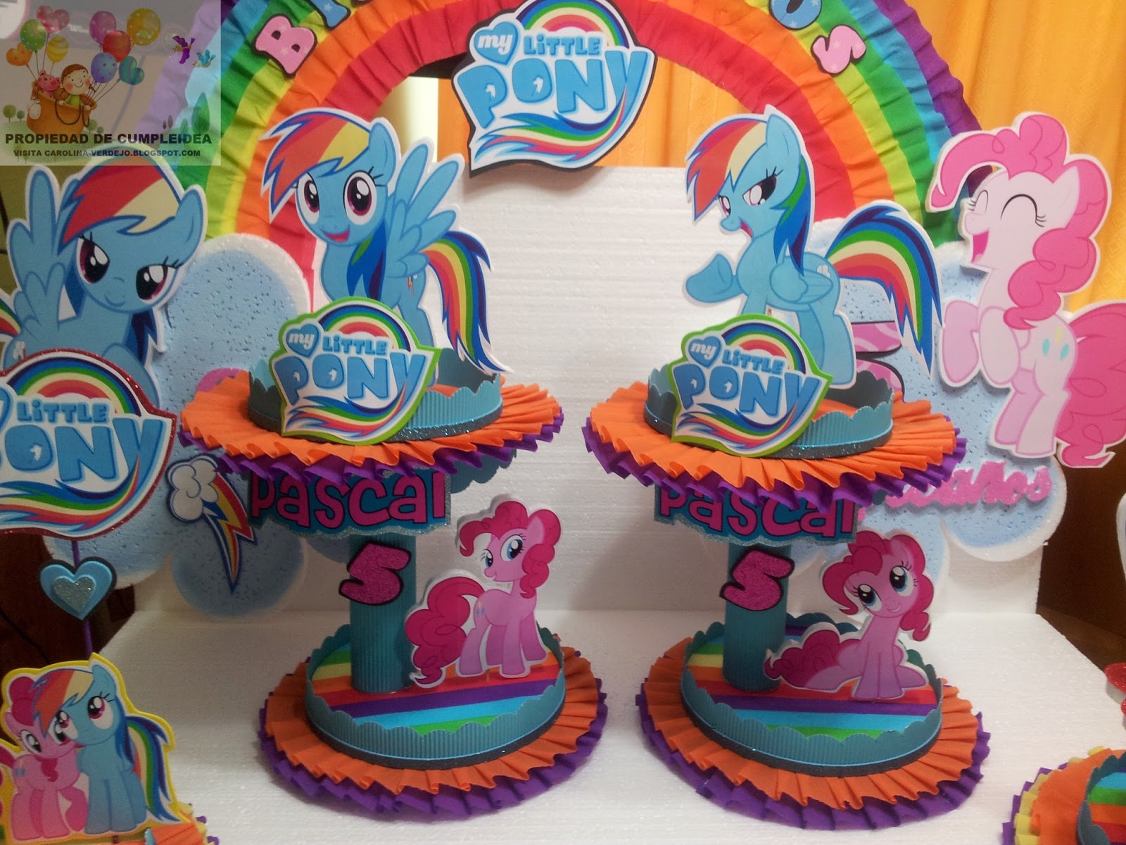 DECORACIONES INFANTILES: MY LITTLE PONY