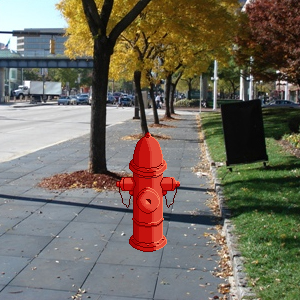 Luke Andrews - Art and Design: Pixel Art Fire Hydrant