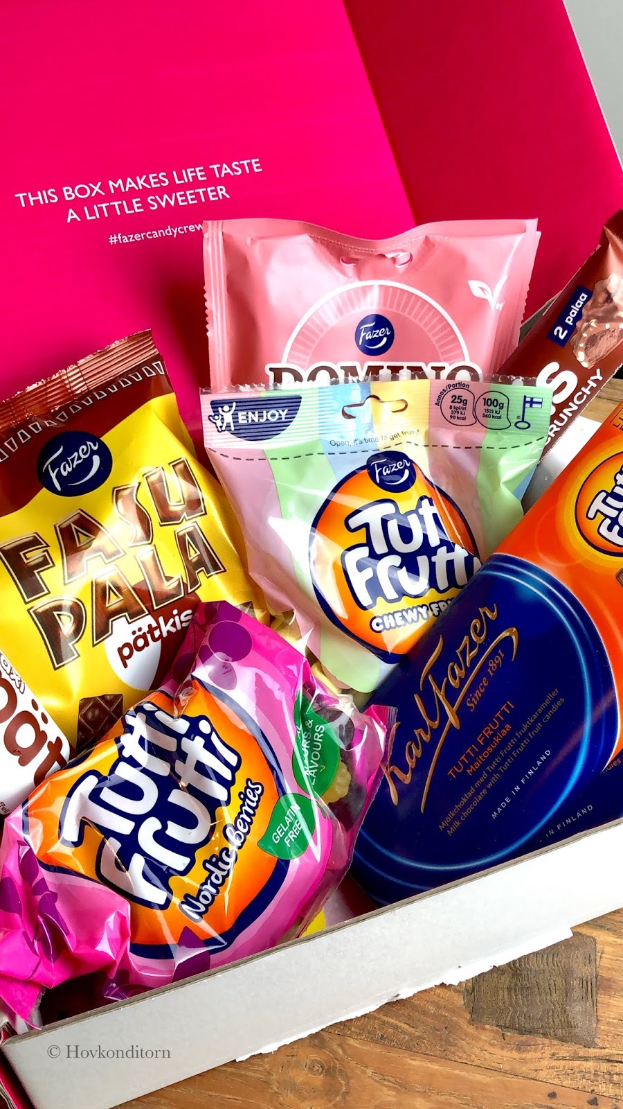 Fazer Candy Novelty Box, Spring 2019