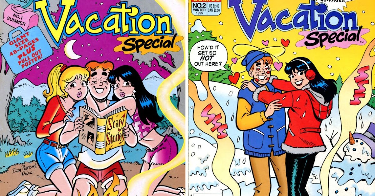 Old Comics world: Archie's Vacation Special 1-4 (1994) - Archie