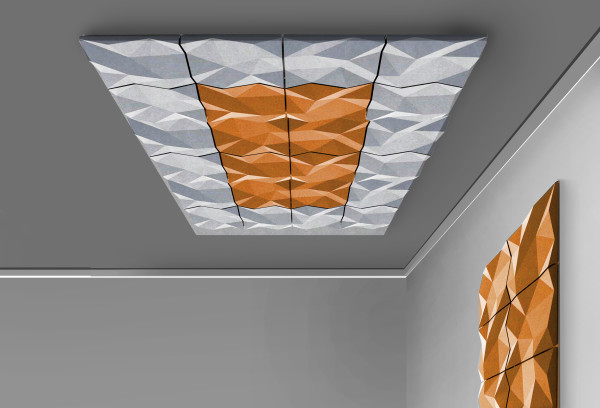 3D Ceiling Designs with 3D ceiling panels.