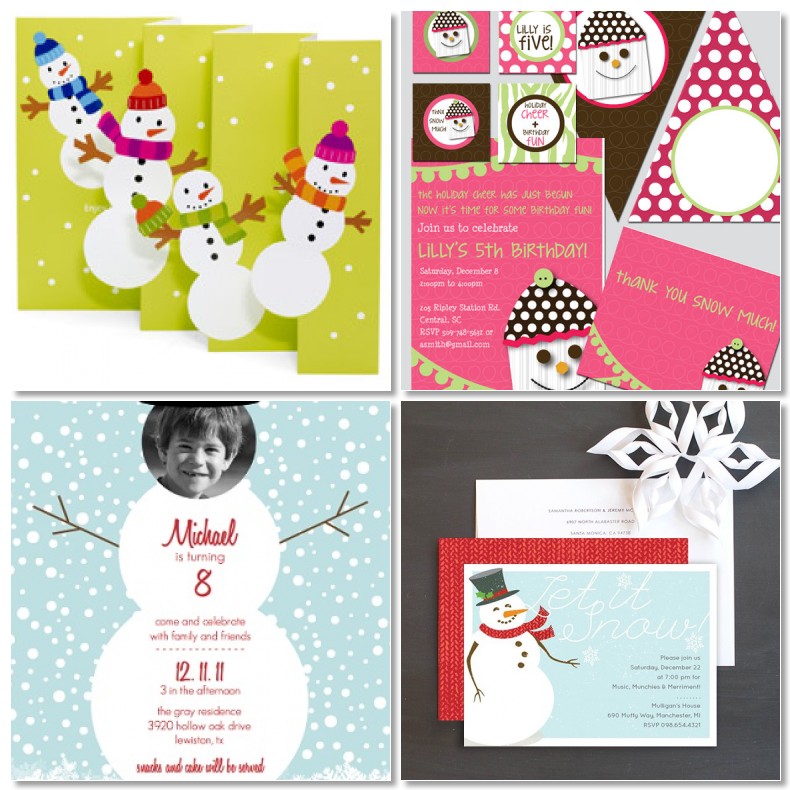 Love. Live. Celebrate.: Kids Party Inspiration-Snowman Theme