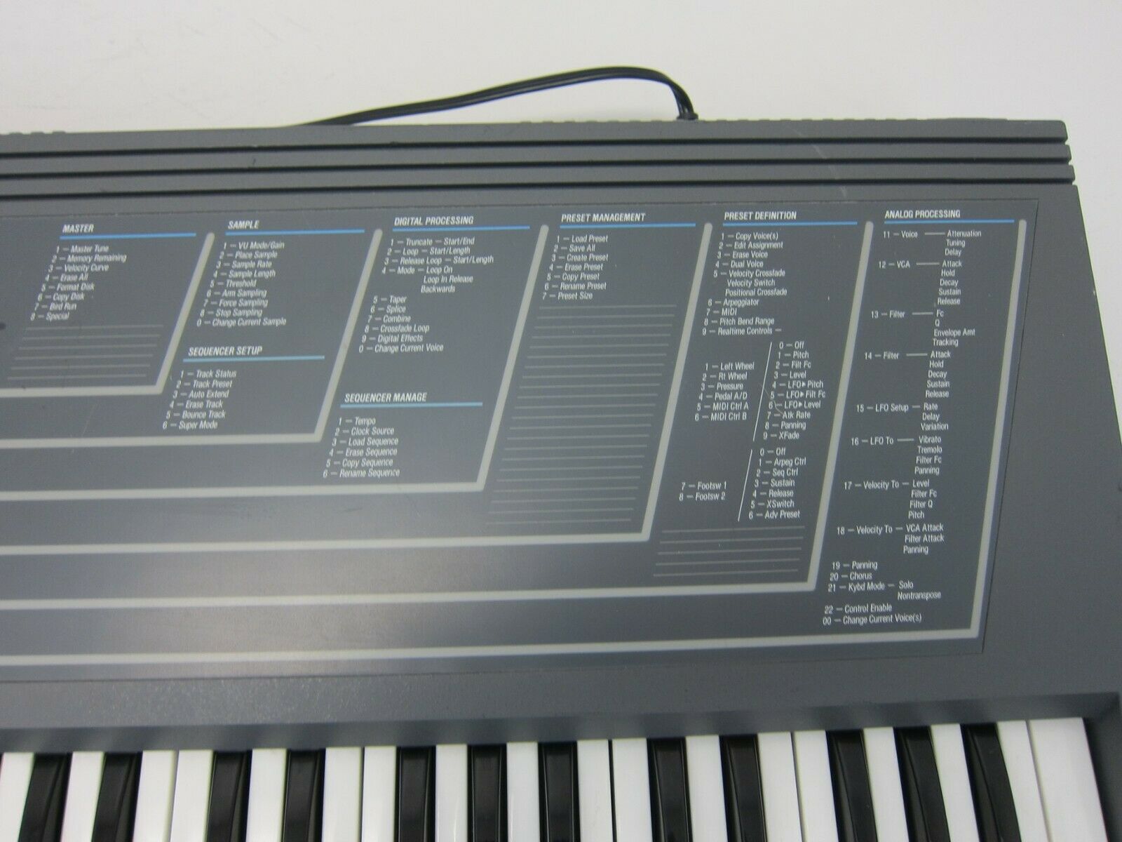 MATRIXSYNTH: E-MU Model 1000 EMAX 1 Synthesizer / Sampler 61-Key MIDI ...