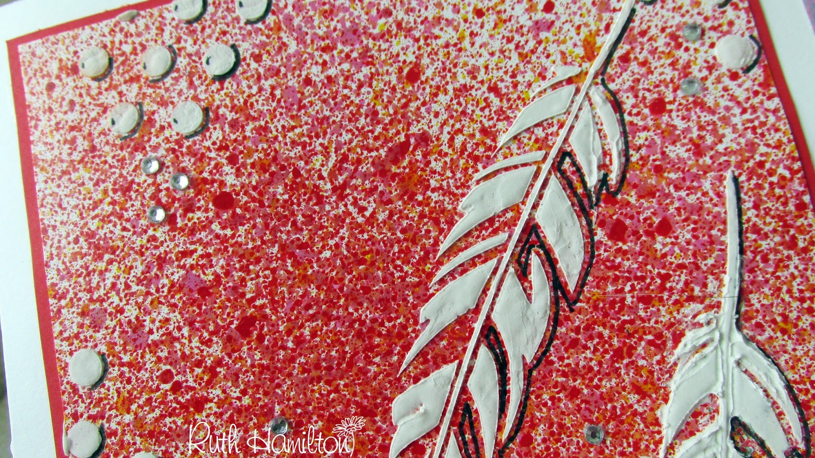 A Passion For Cards: Folk Art Stencil Spray by Plaid