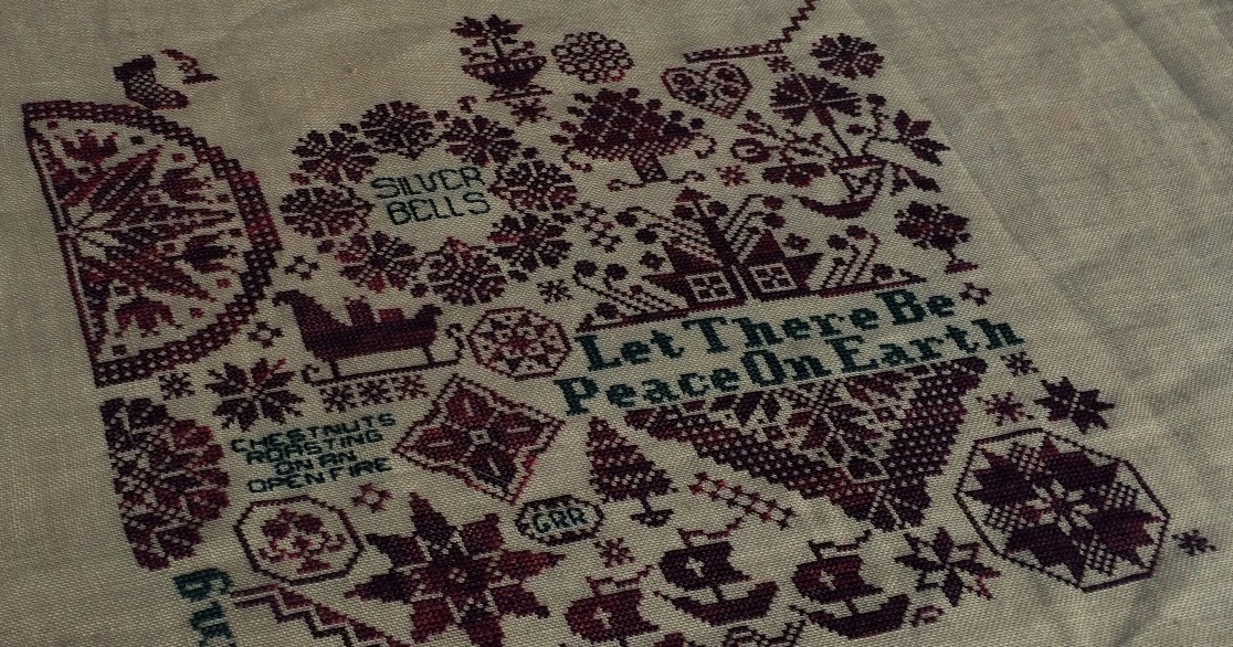 I Love Quakers: ByGone Stitches. Quaker Christmas II. Songs of the Season.