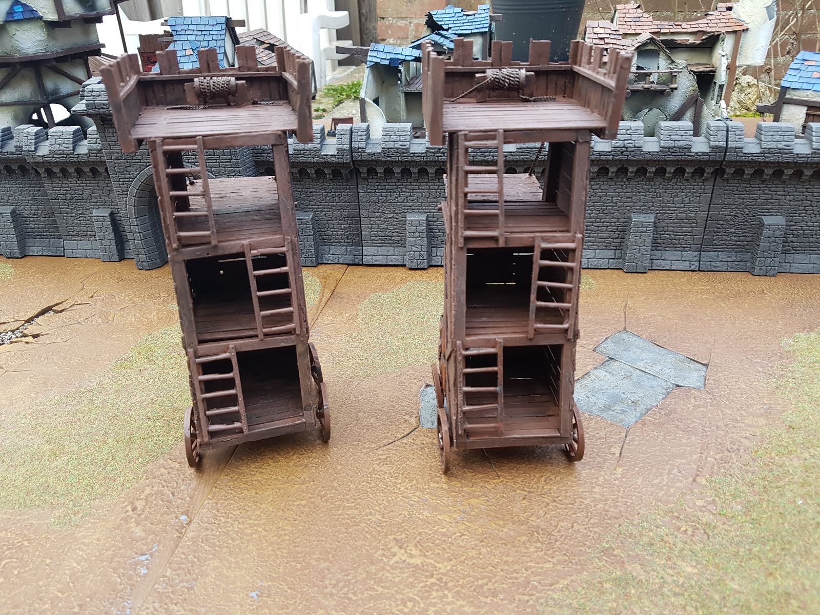 Another wargaming blog: Painting the Age of Sigmar siege towers (part 4)
