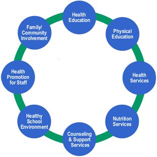 Know how to Learn...........: THE COORDINATED SCHOOL HEALTH MODEL