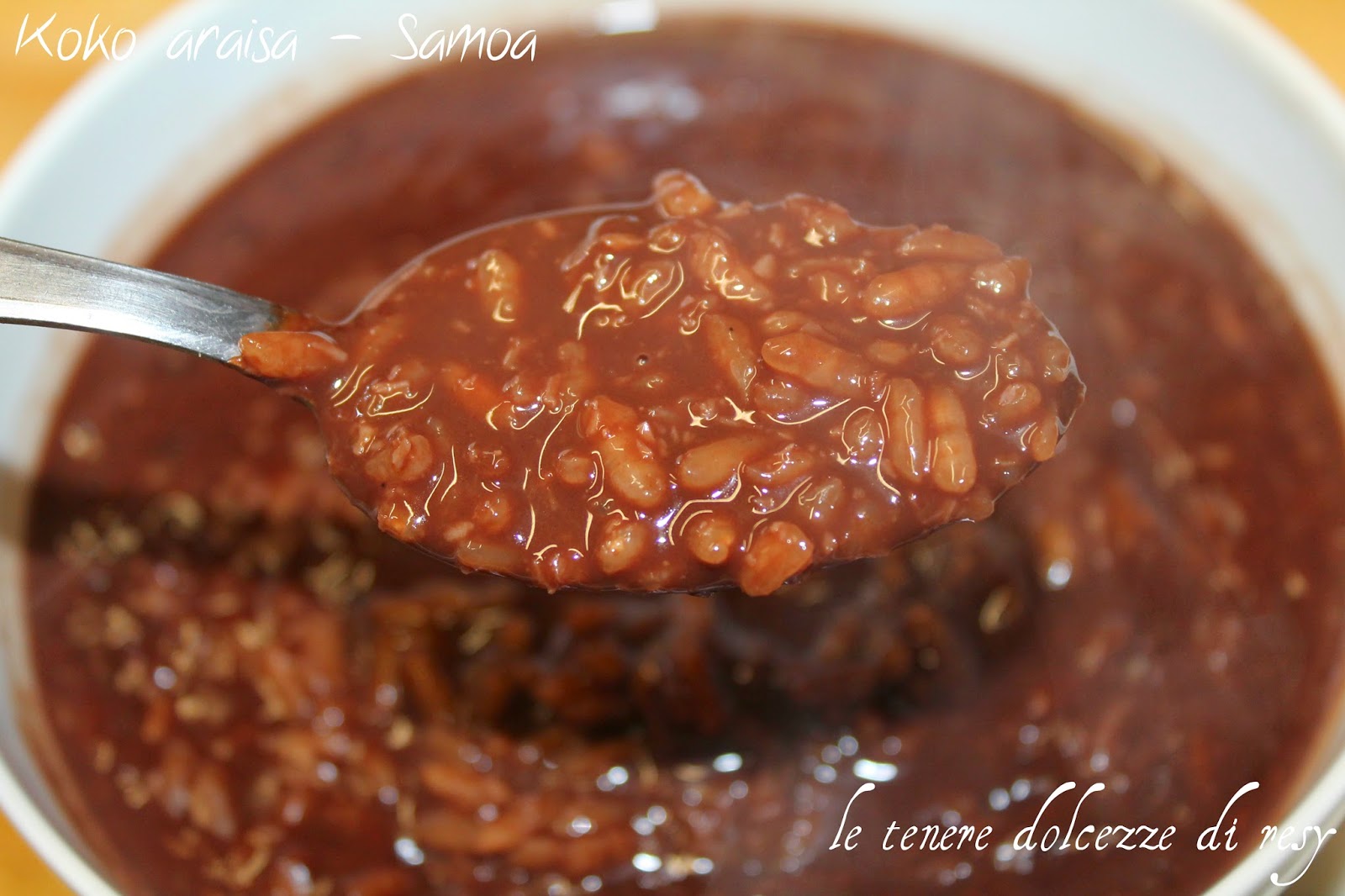 le tenere dolcezze di resy: Koko araisa - il cibo che sa di buono , di ...