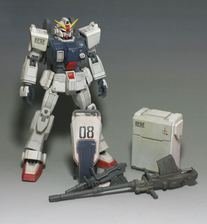 RG 1/144 RX-79 Gundam Ground Type customized build