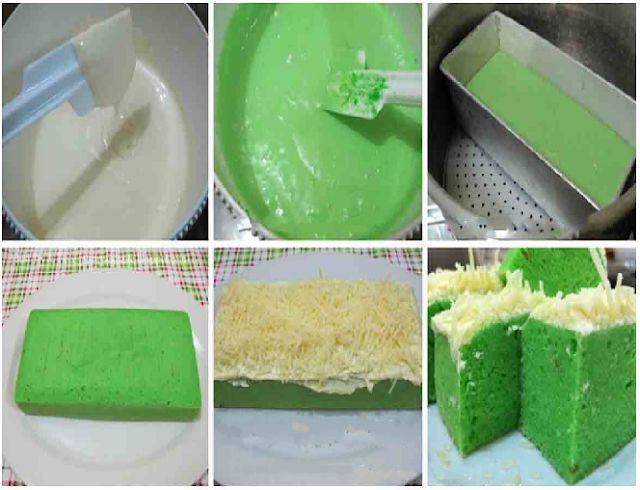 Resep Membuat Brownies Kukus Pandan Keju. Moist, Lembut dan Empuk Ala ...