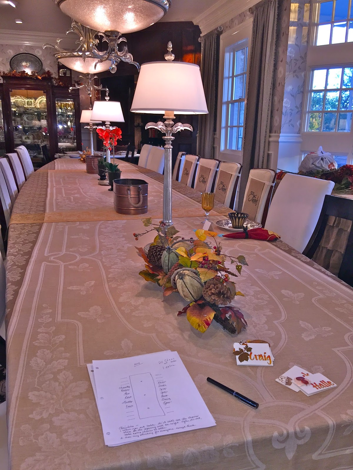 Pam's Tablescapes: Thanksgiving in Texas