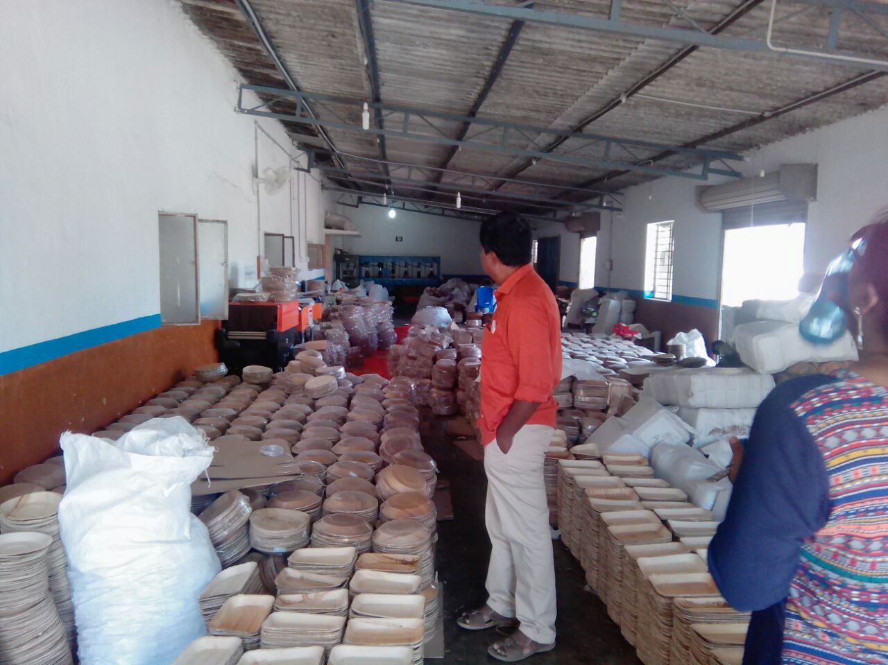 Eco Green Unit: Areca Leaf Plates Making Unit