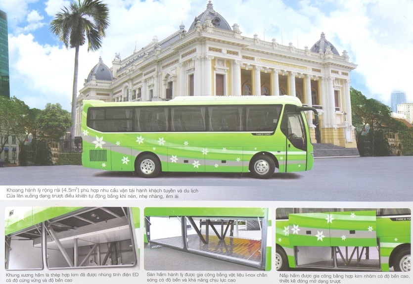 Trường Hải Quảng Bình: THACO TOWN HB90ES 39 CHỖ