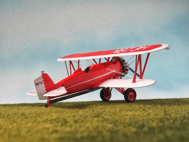 Boeing 100 Paul Mantz, Mixed media conversion 1/72nd scale - Ready for ...