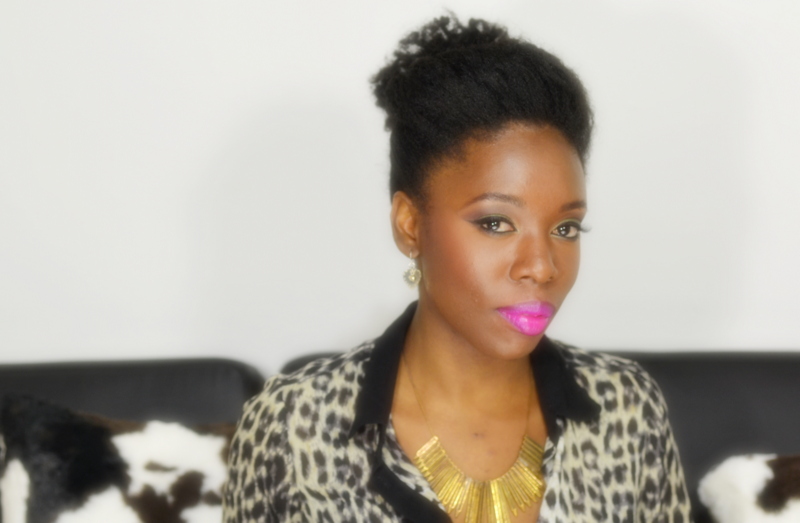 5 Simple Funky Updos On Natural Hair
