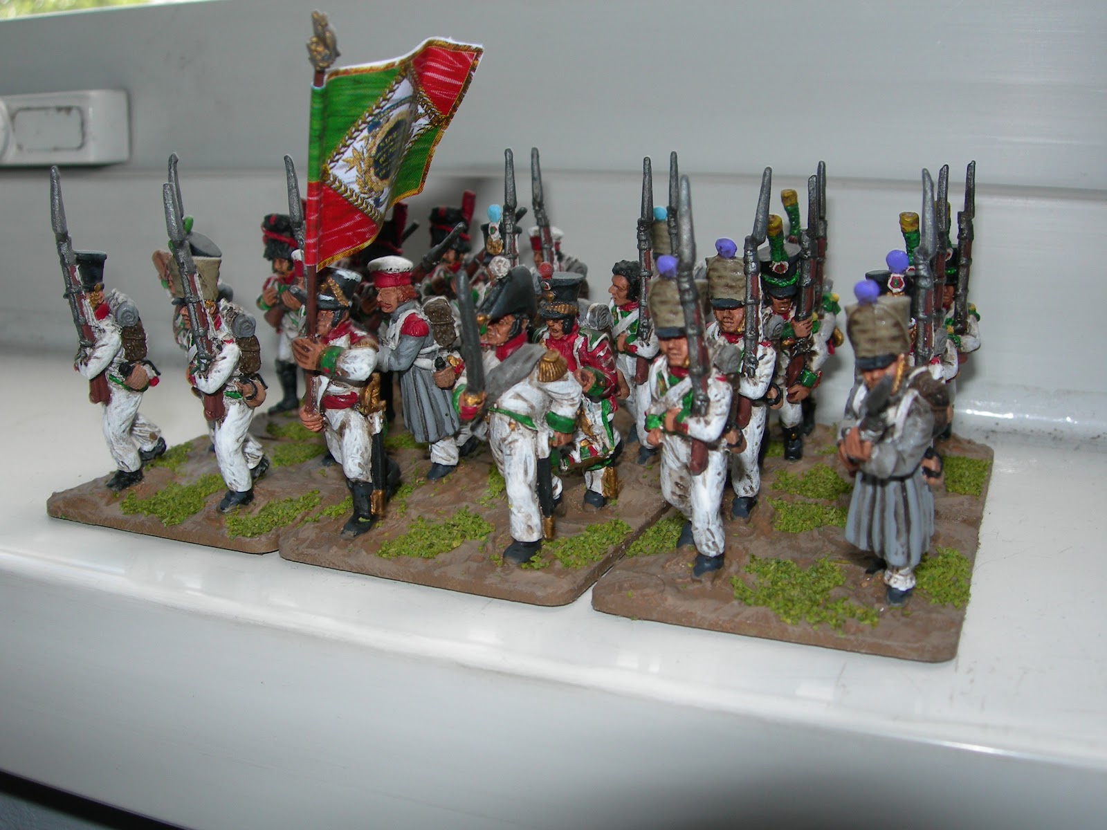 Blood, Fire and Death: Napoleonic Italian Regiment 28mm