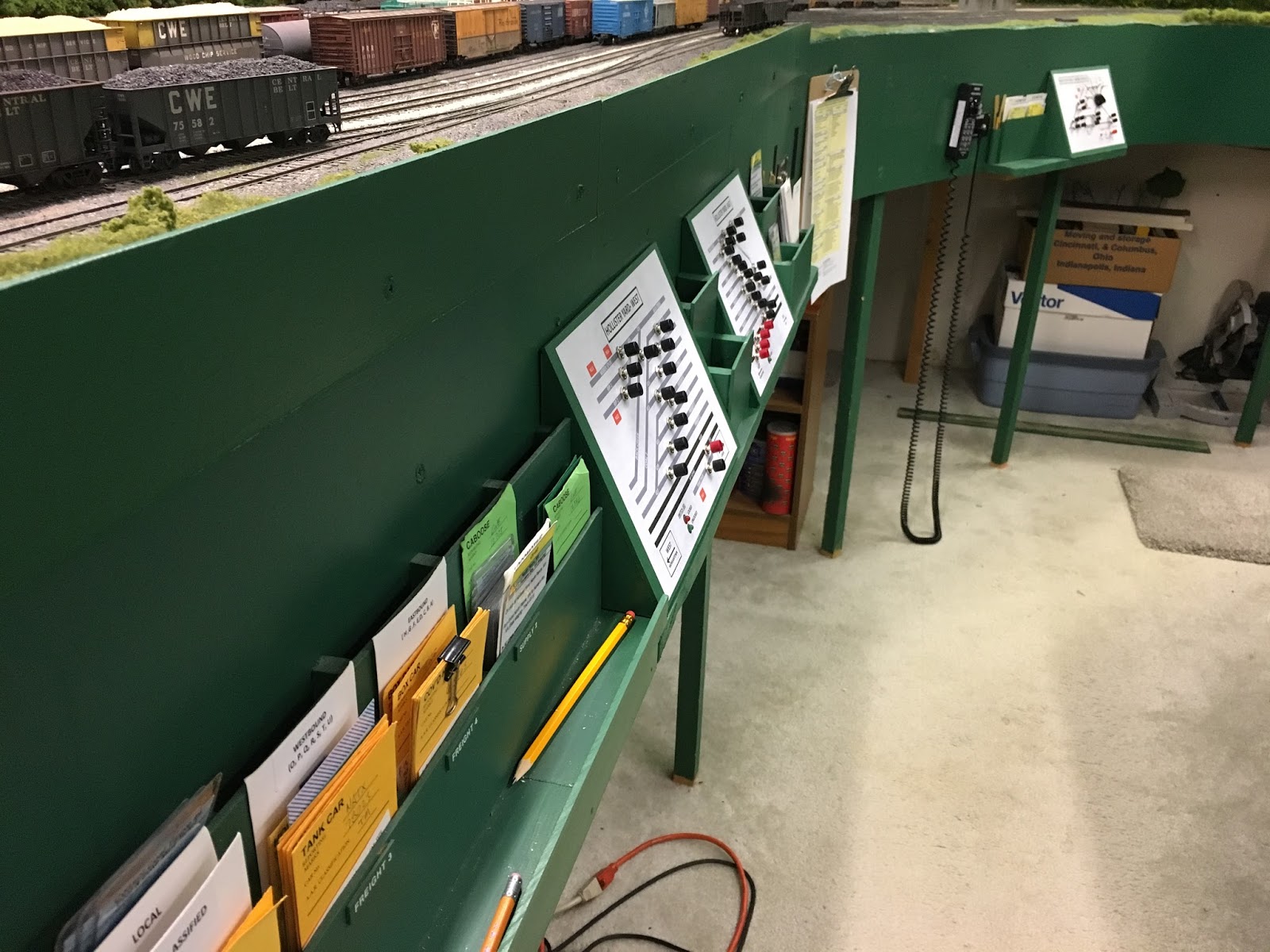 Chesapeake, Wheeling and Erie Railroad: Panel Progress