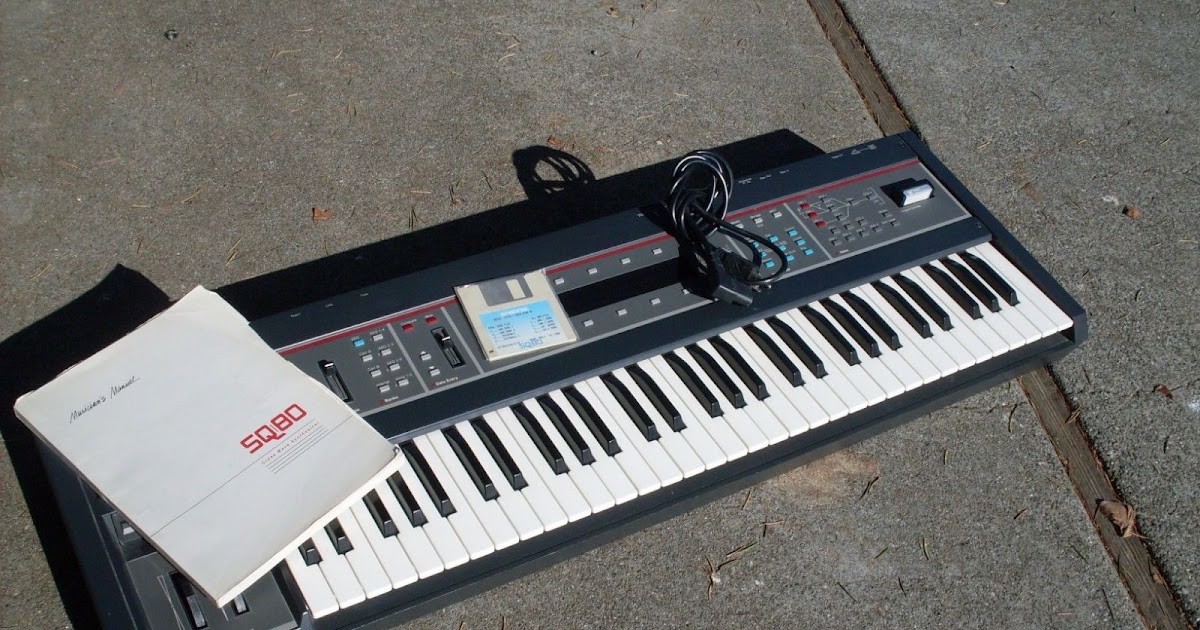 MATRIXSYNTH: ENSONIQ SQ-80 SN SQ-15442-E