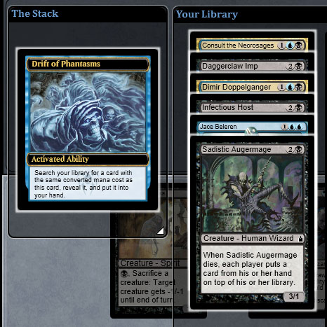 Magic the Gathering Adventures: Abilities: Transmute