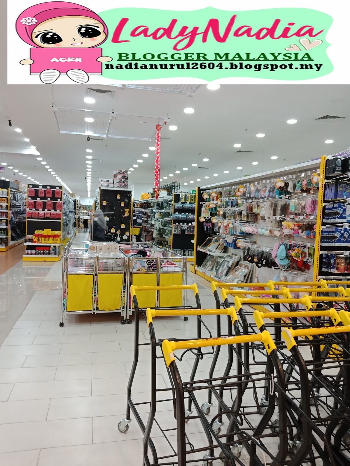 KEDAI DIY BARU DI PASARAYA GIANT KULIM - LADY NADIA : MALAYSIAN BLOGGER