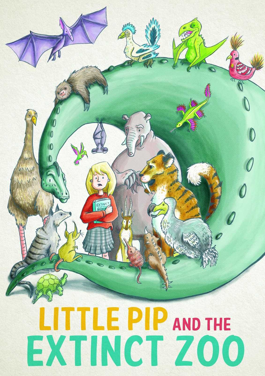 sketches and other thingies: little pip and the extinct zoo