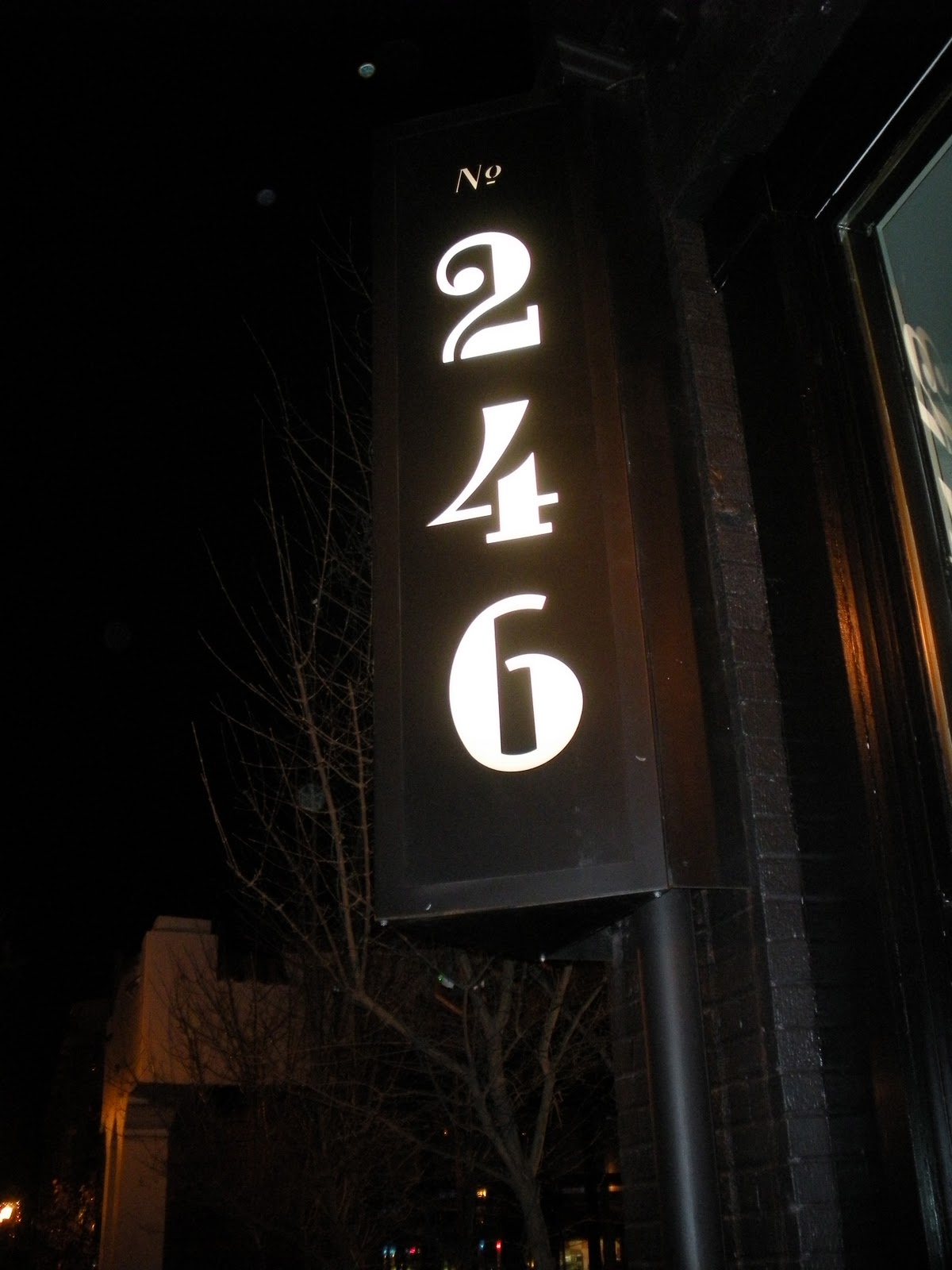 No. 246: A Review | D.M.R. Fine Foods