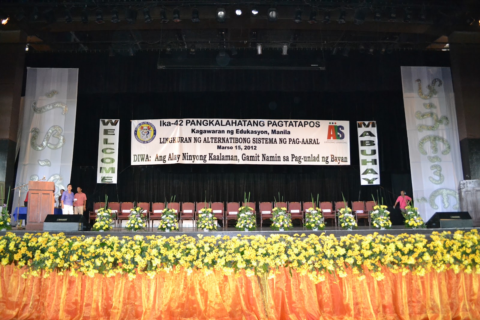 Graduation Stage Design