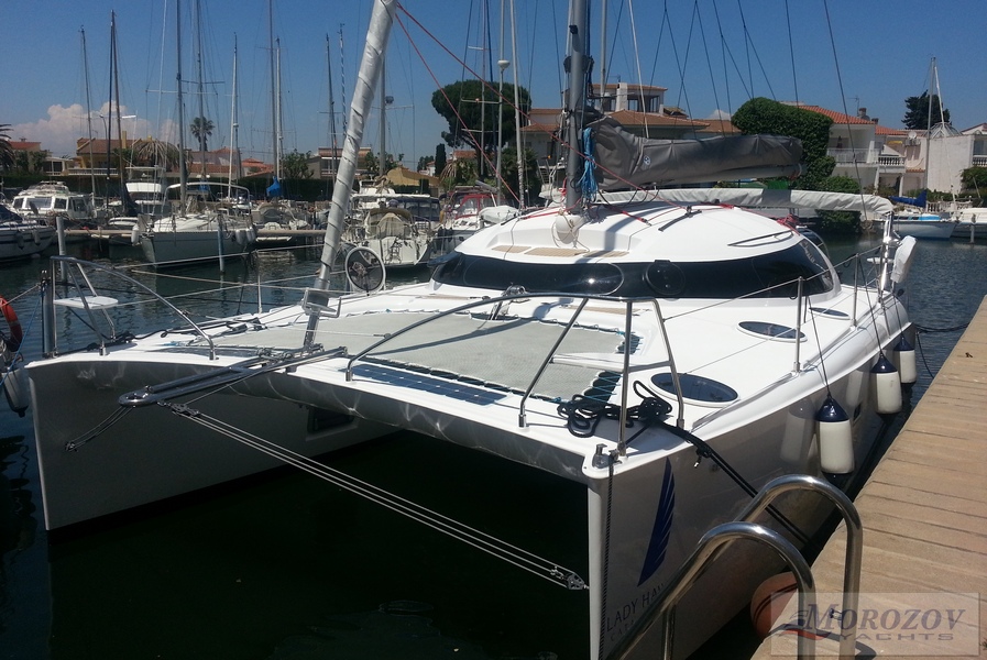 Morozov Yachts: Катамаран Lady Hawke 33. Перегон. Впечатления.