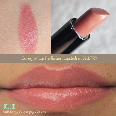 Random Beauty by Hollie: Covergirl Lip Perfection Lipstick Swatch and ...