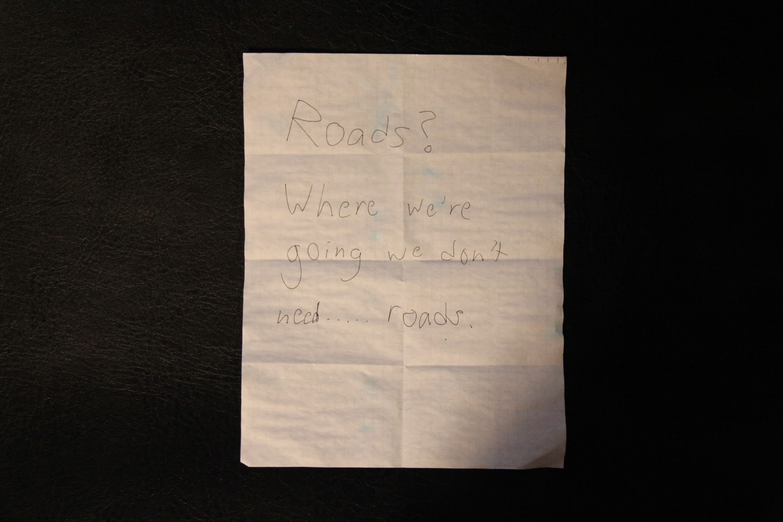 Notes Left On My Car