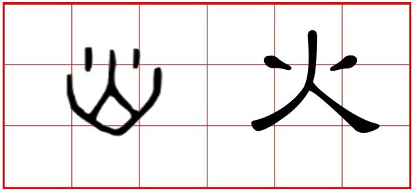 100 Stories of Chinese Pictograms: Radical 12-1 火huǒ, fire