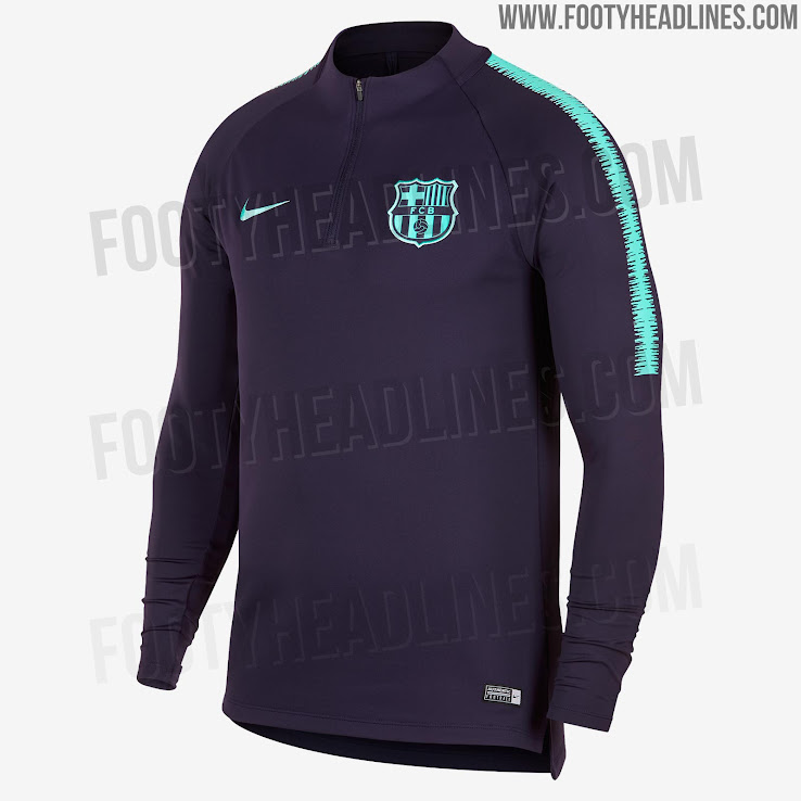 Stunning Nike Barcelona 18-19 Training Kit Leaked - Footy Headlines