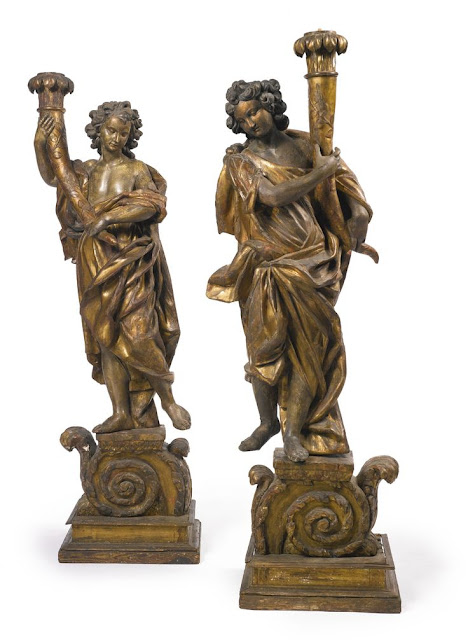 Eye For Design: Torchères.......Elegant Old World Lighting