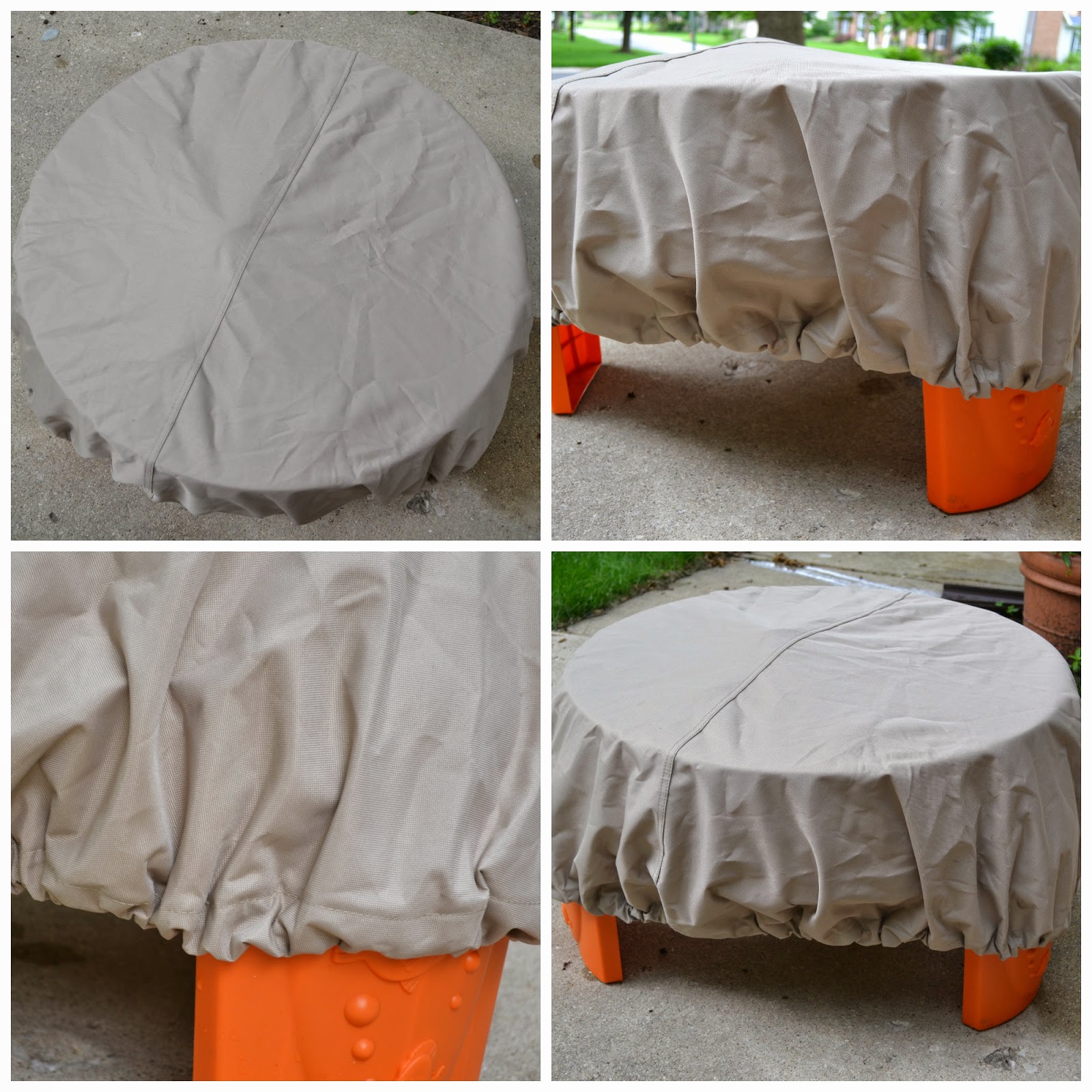 The Windy Wilsons: DIY, No Sew, No Tool Water Table Cover {ON THE CHEAP}