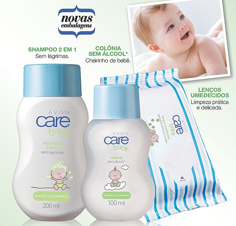 Novas embalagens Avon Care Baby | À vontade | Blog