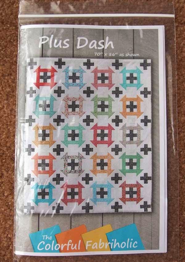 The Colorful Fabriholic: PLUS DASH Pattern
