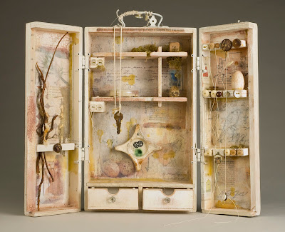 Kell Belle Studio: Altered Box Assemblage