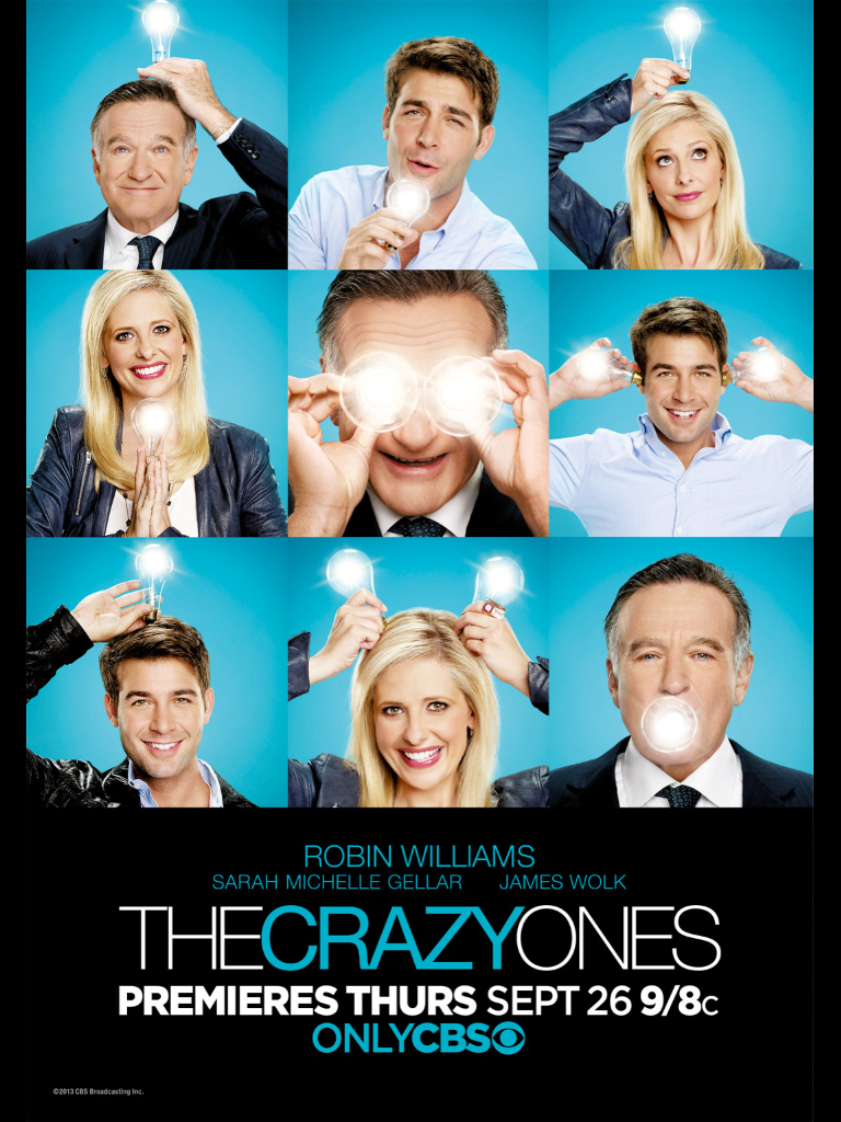 The Crazy Ones, une sitcom déjantée à la Ally McBeal | Le Petit Monde de Oli Dolly