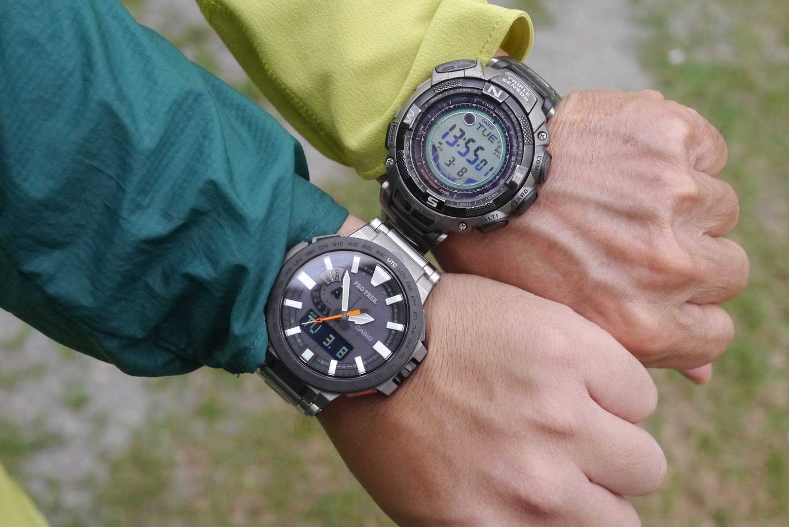 山脈的靈魂— CASIO PRO TREK MANASLU 登山錶開箱