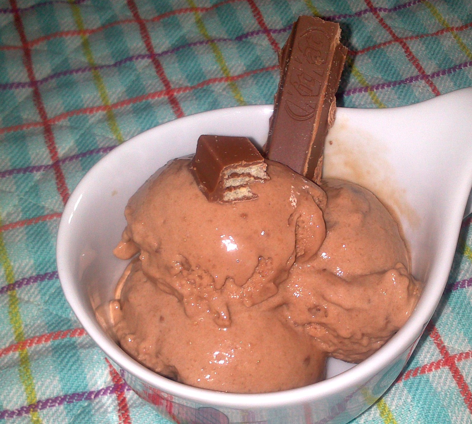 Helado de Kit-Kat