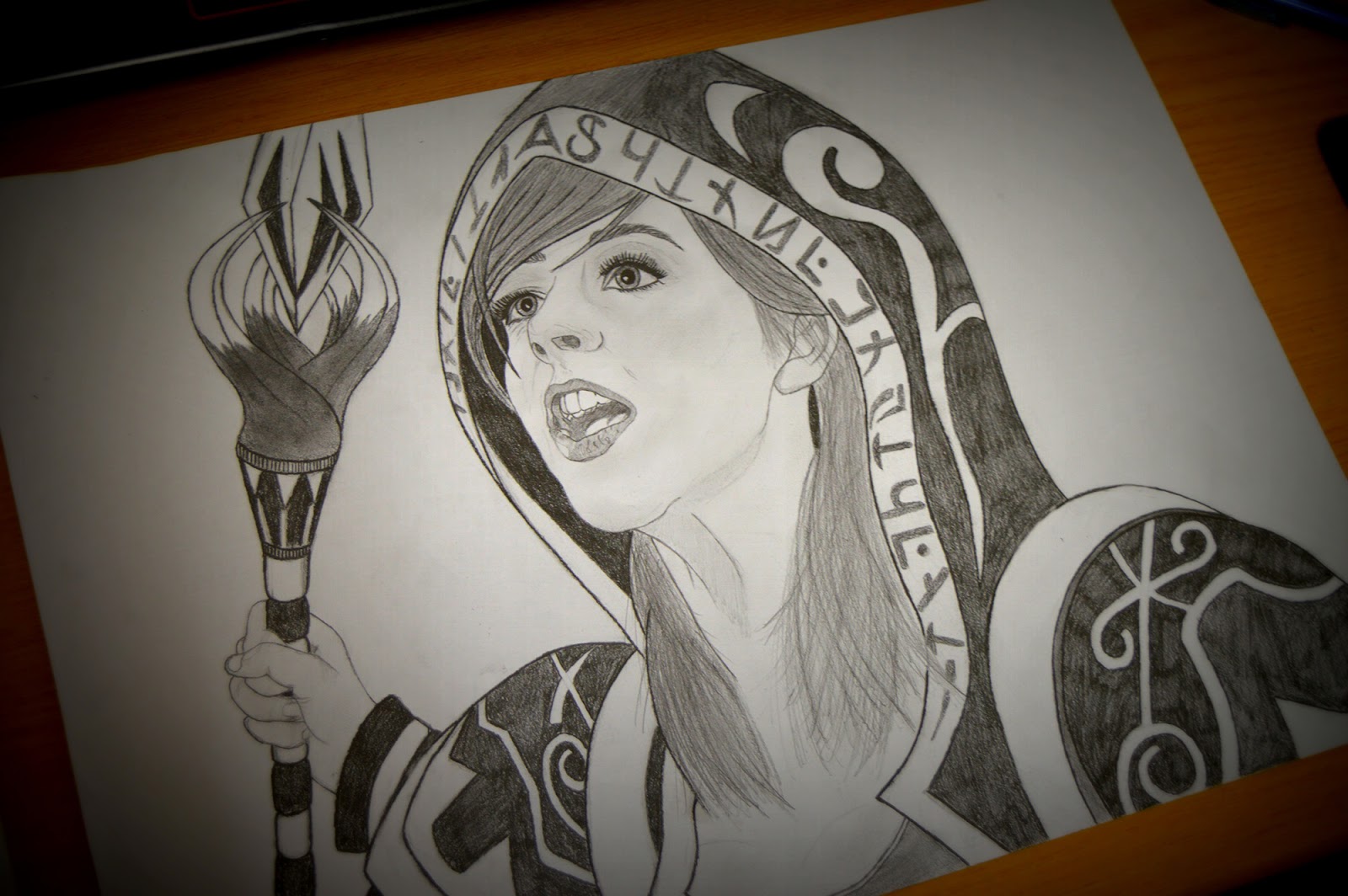 Drawing a magician girl | Gabriel LVL