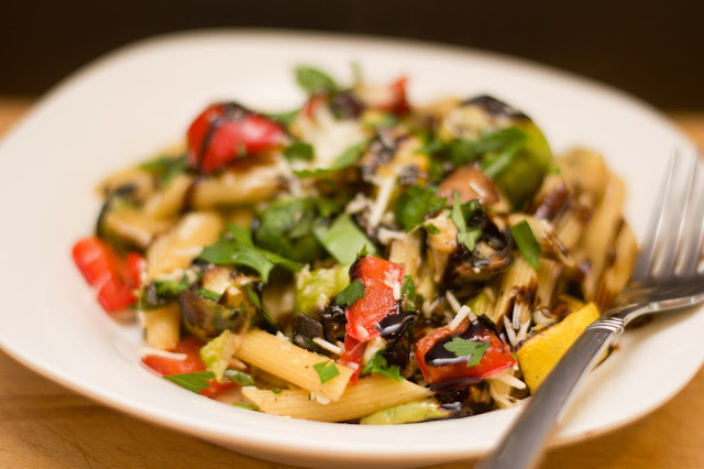 Grilled Pasta Primavera Recipe - The Kitchen Wife