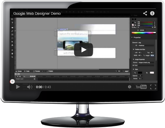Embedded YouTube Video View in Television Frame - BloggerSpice: SEO ...