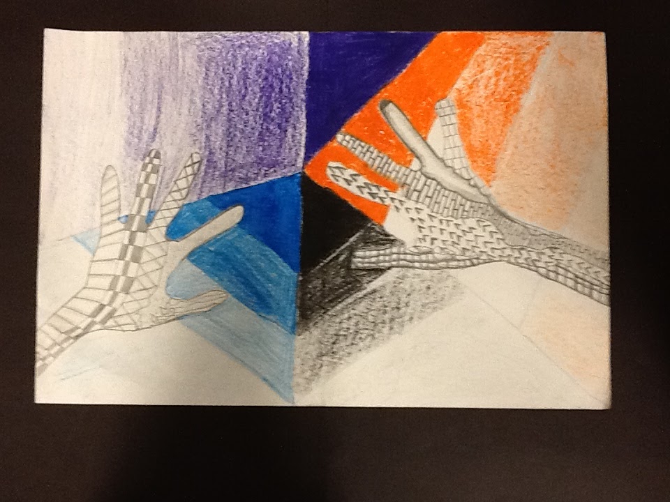 C.I.C.S. Bucktown Art: Textured hands