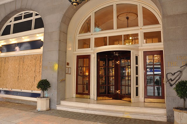 Open the door to Europe: The Ritz’s revolving doors, London