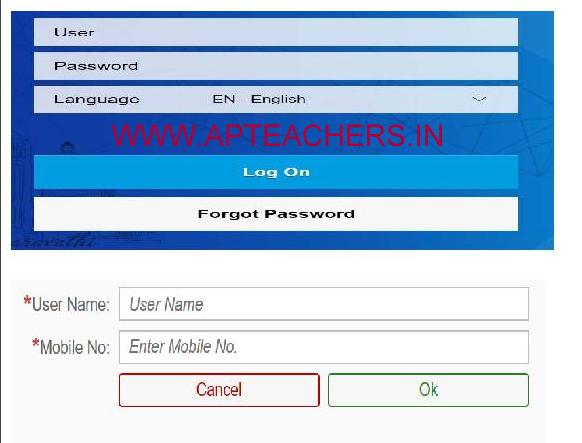 CFMS Password Reset - Recover Password - Forget Password | APTEACHERS Website